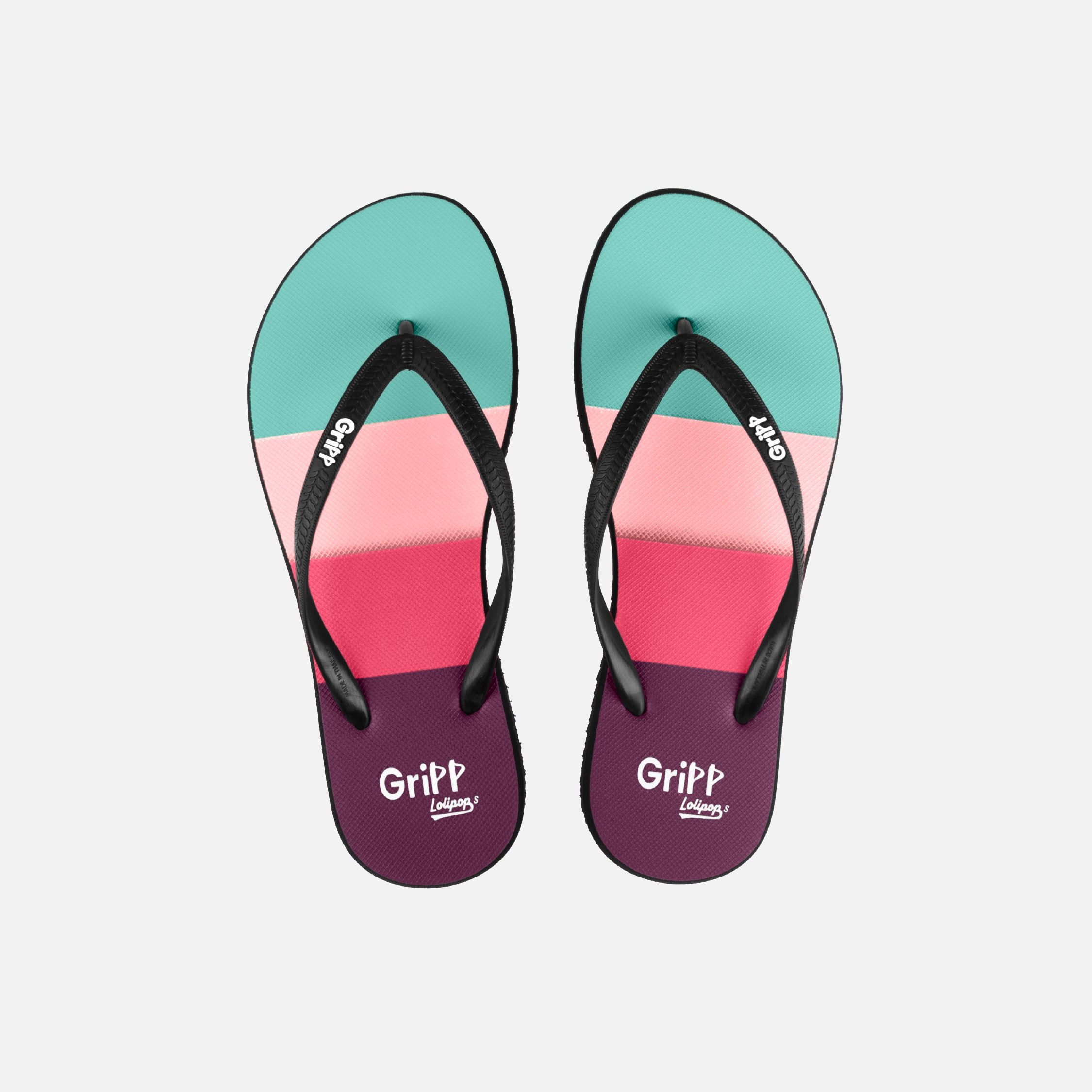 GriPP - Lolipop S Green Sheen Red Plum || GriPP